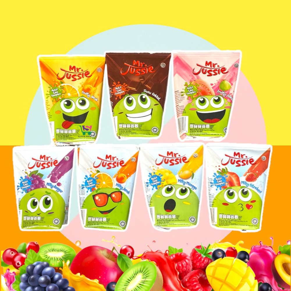 Jual Mr. Jussie 90ml | Minuman Jus Buah Sirup Buah Kemasan | Shopee ...