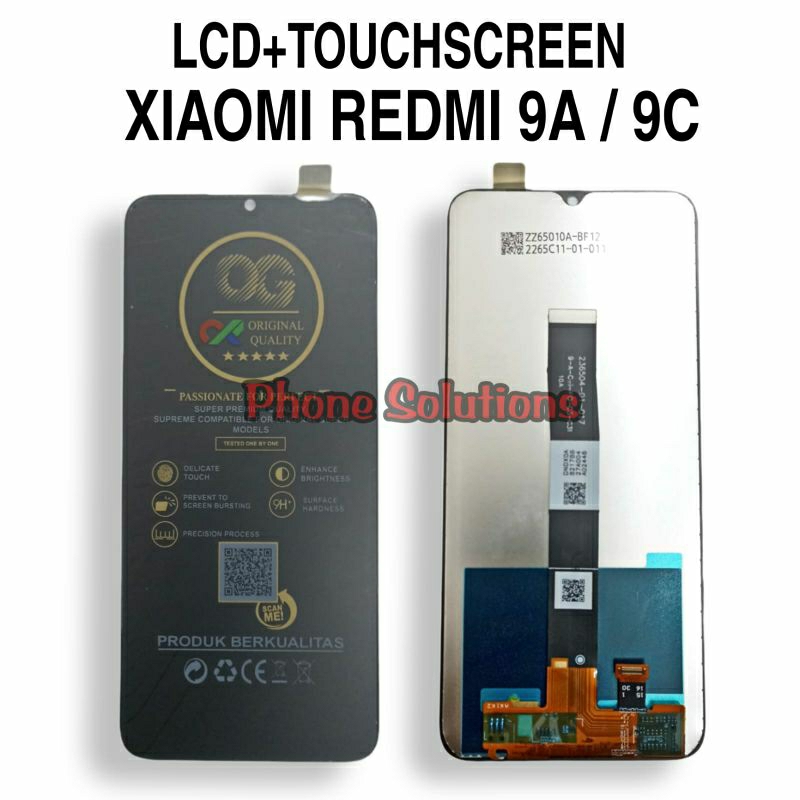 Jual LCD + TOUCHSCREEN XIAOMI REDMI 9A/REDMI 9C/REDMI 10A ORIGINAL ...