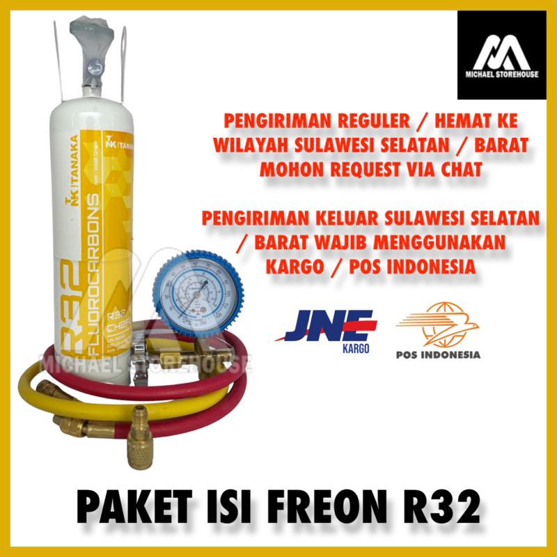 Jual PAKET ISI FREON AC R32 | Shopee Indonesia