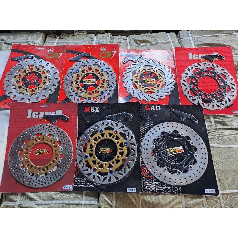 Jual piringan Cakram Lebar Depan 300 mm motor Tiger Old Cb150R Megapro ...