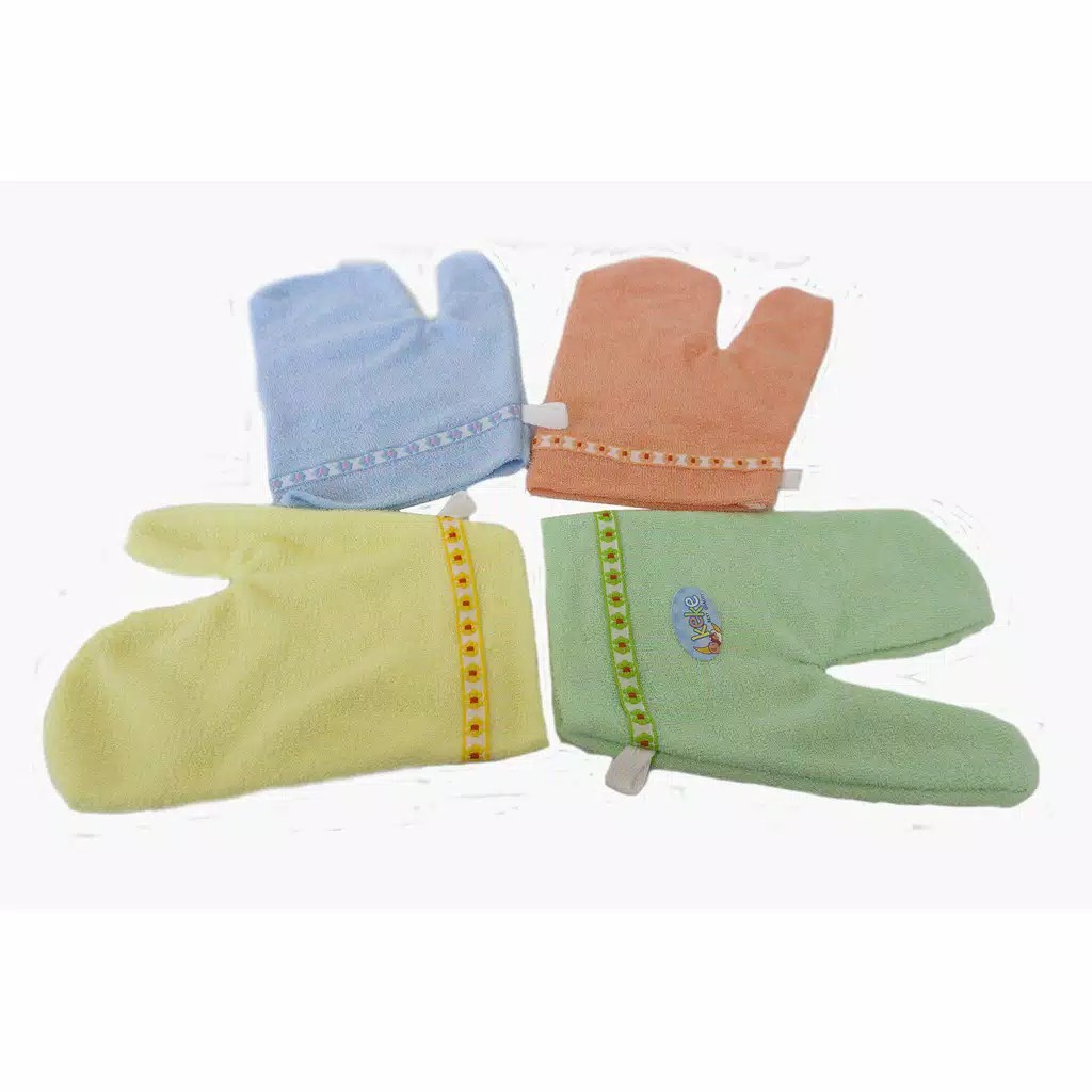 Jual 1 Pcs Premium WASHMITT BAMBOO wash mitt washlab JEMPOL Little ...