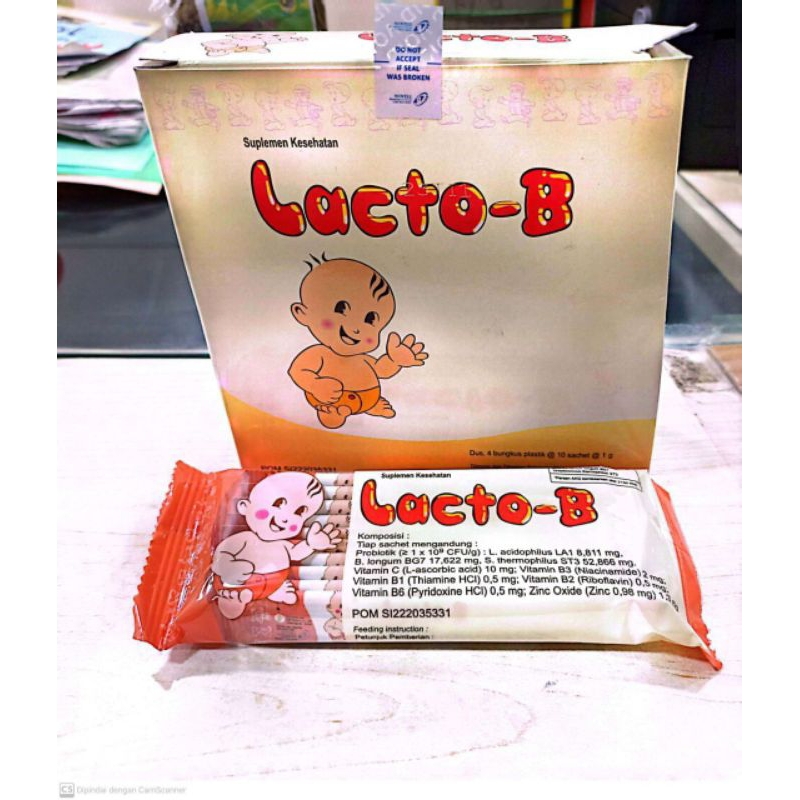 Jual Lacto b Sachet isi 10 Sachet / lactobacillus/ saluran cerna ...