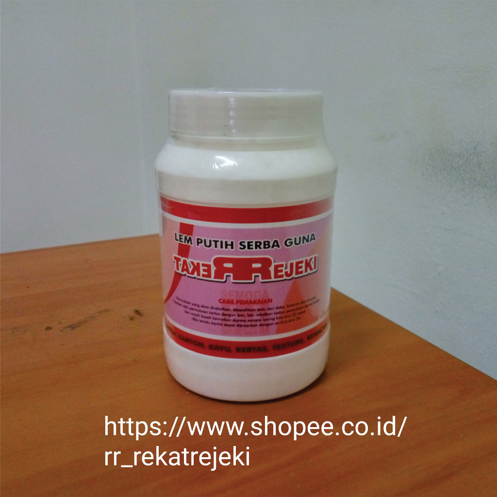 Jual Lem Putih PVAc - Label Merah | Shopee Indonesia