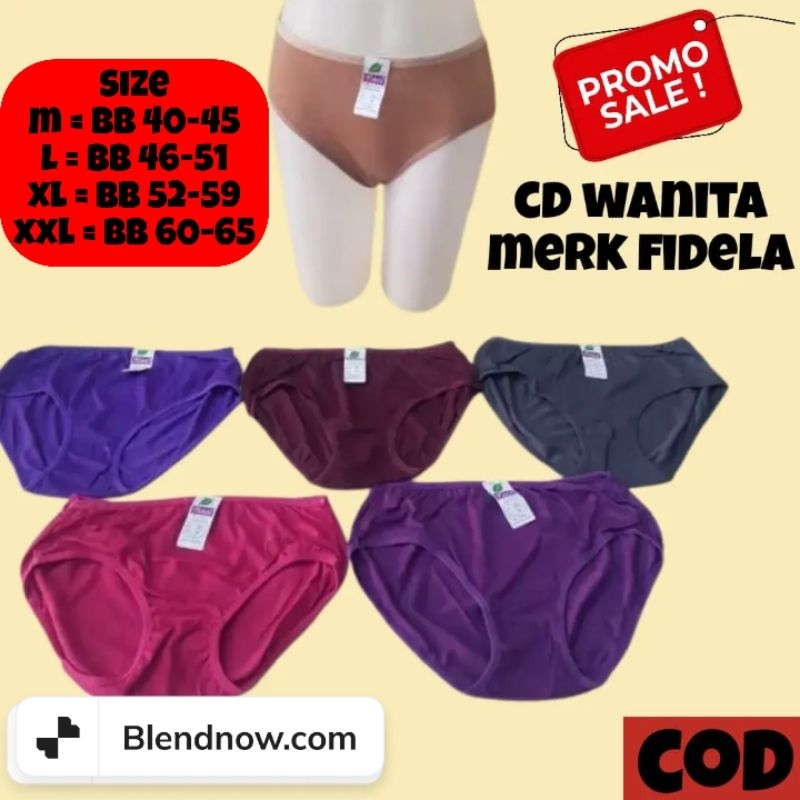 Jual [6-12pcs] CD Celana Dalam Wanita Dewasa Lusinan Murah M L XL Xxl | Shopee Indonesia