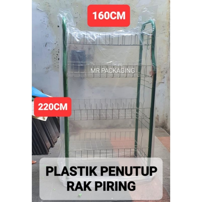 Jual Plastik cover RAK PIRING ANTI TIKUS KECOA SERANGGA| Kantong Karung ...