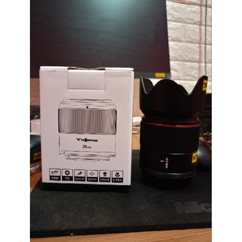 Jual yongnuo RF Canon 35mm F2 like new | Shopee Indonesia