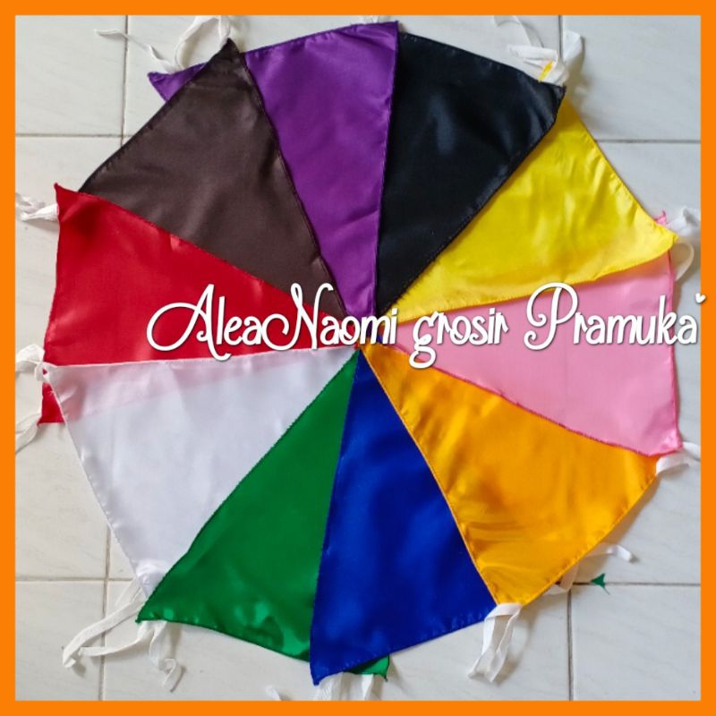 Jual Bendera Barung Pramuka Siaga Bendera Pramuka Bendera warna warni ...