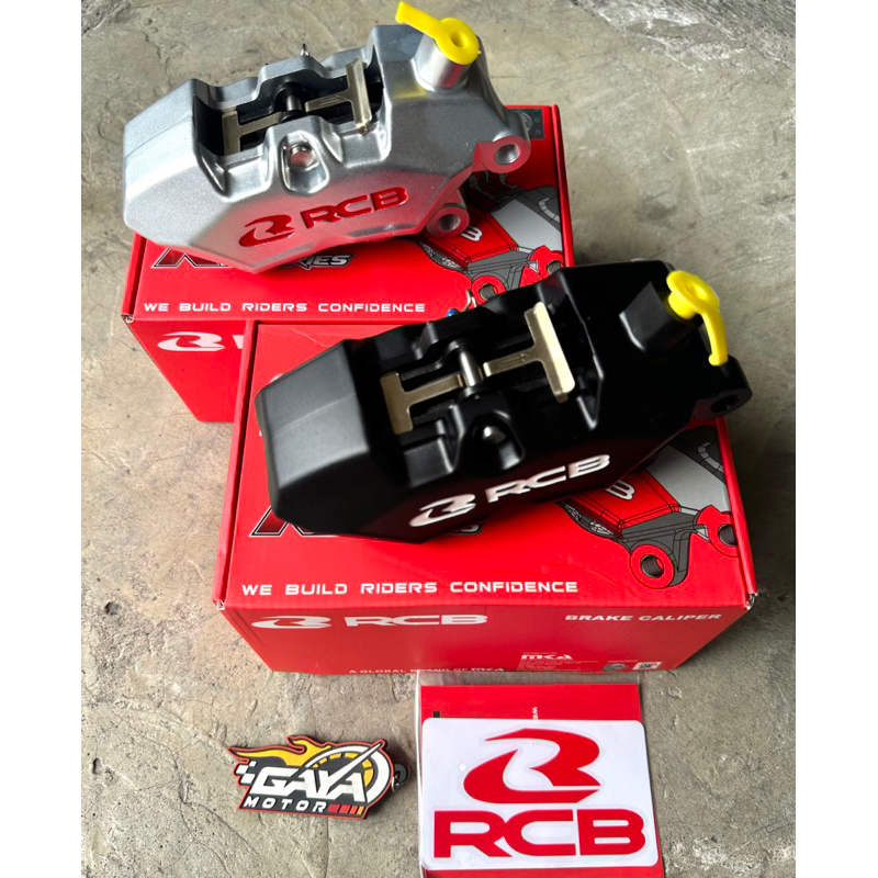 Jual KALIPER RCB 4 PISTON R1 SERIES | Shopee Indonesia