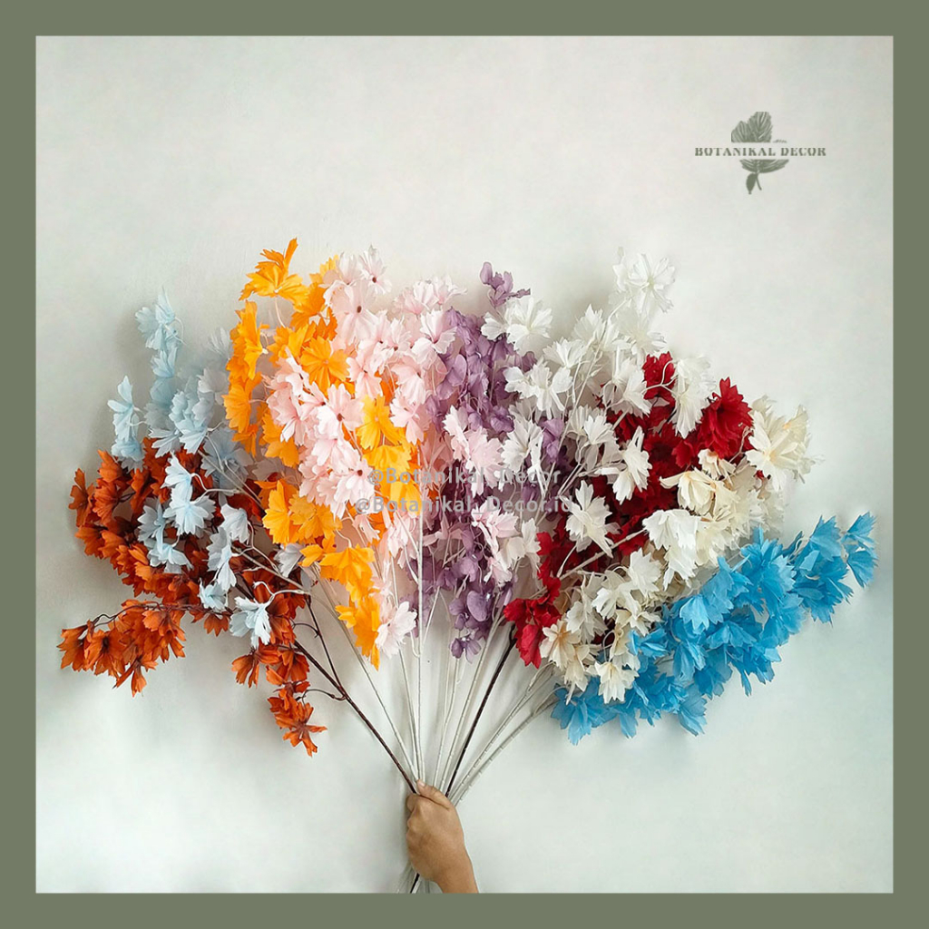 Jual Artificial Sakura Premium Bunga Palsu Bunga Anyelir Tangkai ...