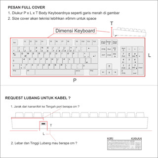Jual Acrylic keyboard cover akrilik / penutup pelindung keyboard ...