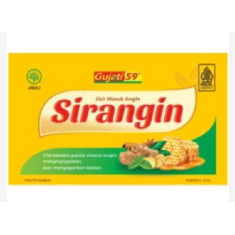 Jual Sirangin Herbal Masuk Angin (1 Box Isi 12 Sachet @ 15 ml) | Shopee ...