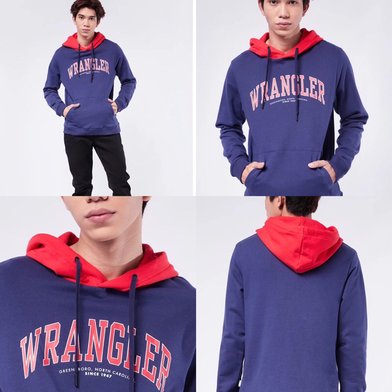 Jual JAKET HOODIE WRGR ERIC BLUE C05A22 | Shopee Indonesia