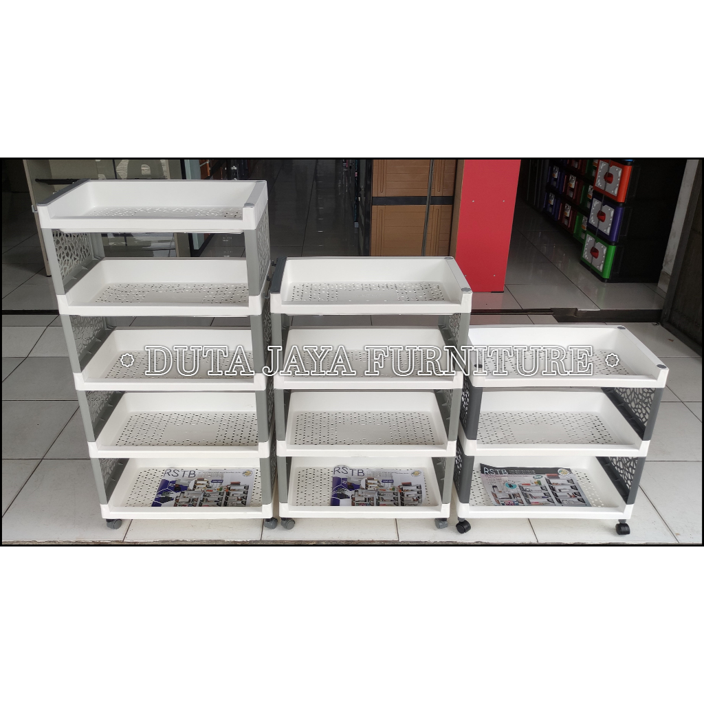 Jual Rak Plastik Rak Bumbu Rak Roda Rak Serba Guna Besar Tabitha ...