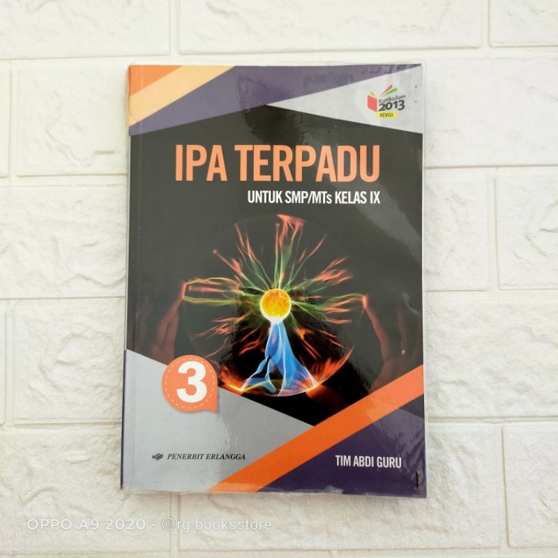 Jual IPA TERPADU untuk SMP/MTs Kelas IX (Kelas 9) Kurikulum 2013 Edisi ...