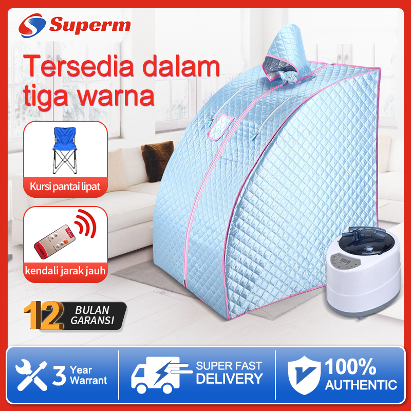 Jual kotak sauna / Portable Steam Sauna Alat Pelangsing Tubuh / Alat ...