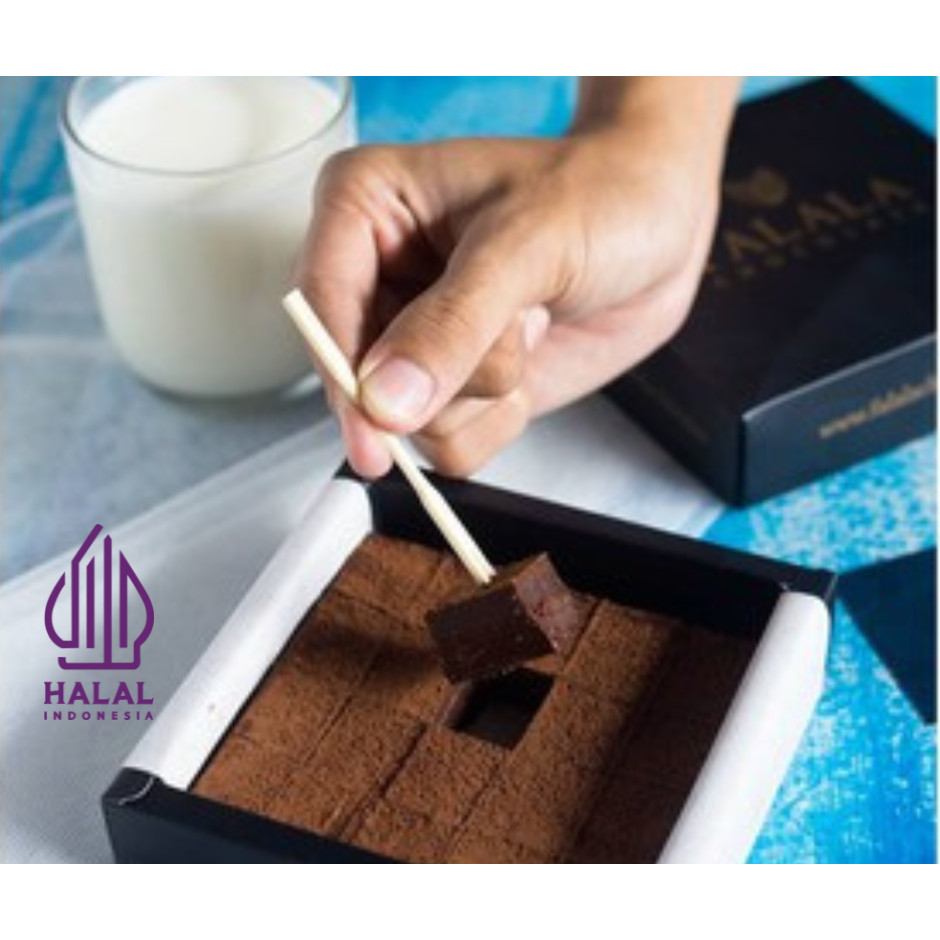 Jual Falala Dark Chocolate Small | Japanese Nama Chocolate Premium ...