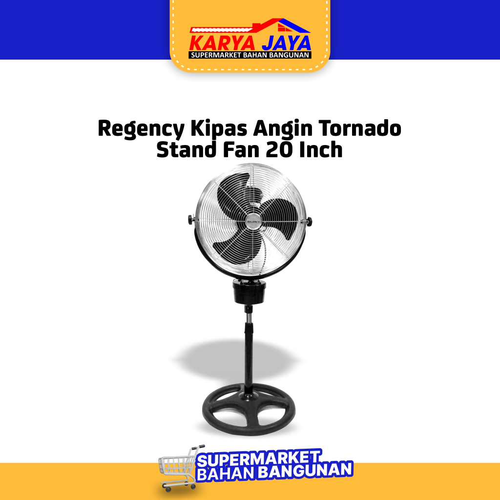Jual Kipas Angin Tornado Regency Stand Fan 20 Inch | Shopee Indonesia