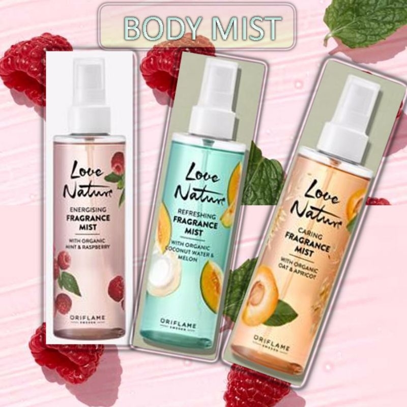 Jual LOVE NATURE BODY MIST | Shopee Indonesia