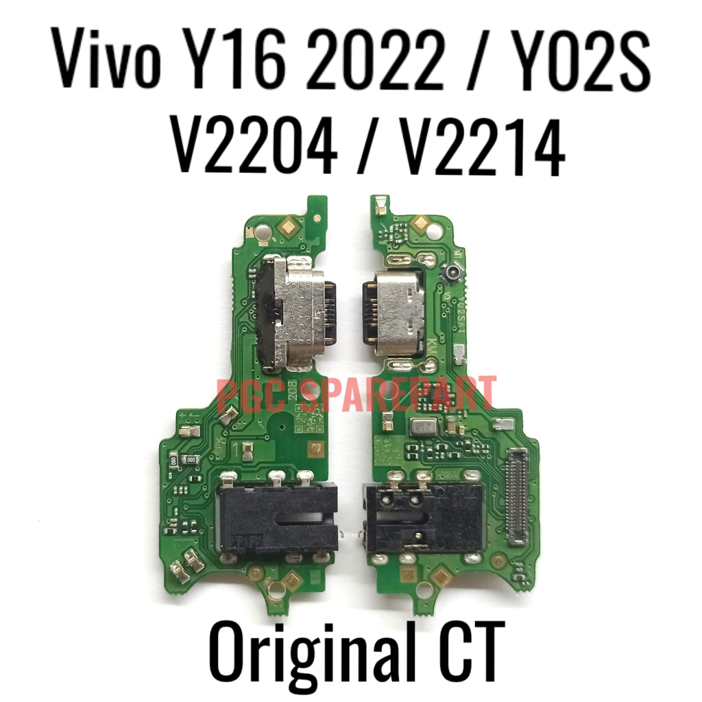 Jual Original CT Ada IC - Papan PCB Charger + Mic + Handsfree Vivo Y16 ...