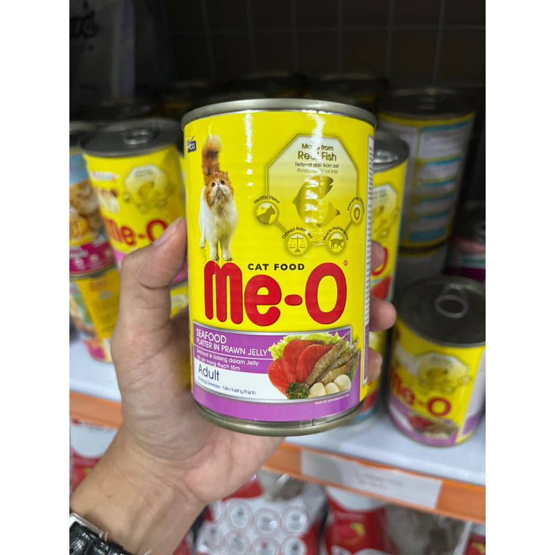 Jual MeO Adult Seafood 400 gram | Shopee Indonesia