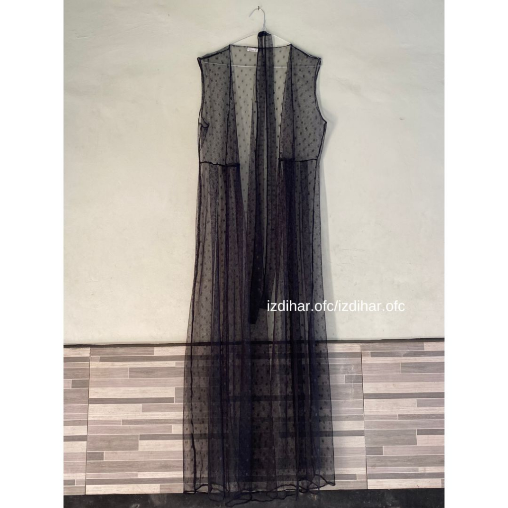 Jual Basicly Dot outer lace / outer brukat tile panjang / outer tile ...