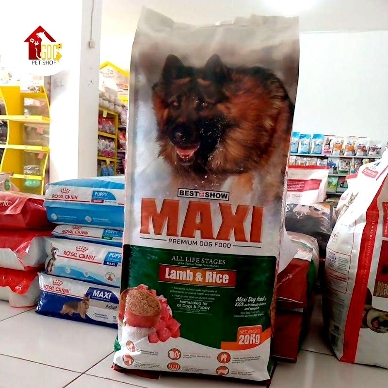 Jual Maxi Dog Lamb&Rice 20Kg Makanan Anjing Terlaris (Expedisi Only ...