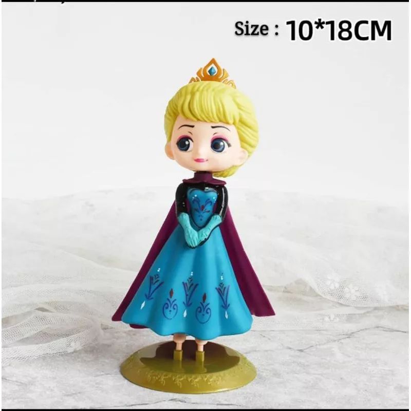 Jual Cake Figure Frozen Hiasan Kue Ulang Tahun Princess Topper Cake ...