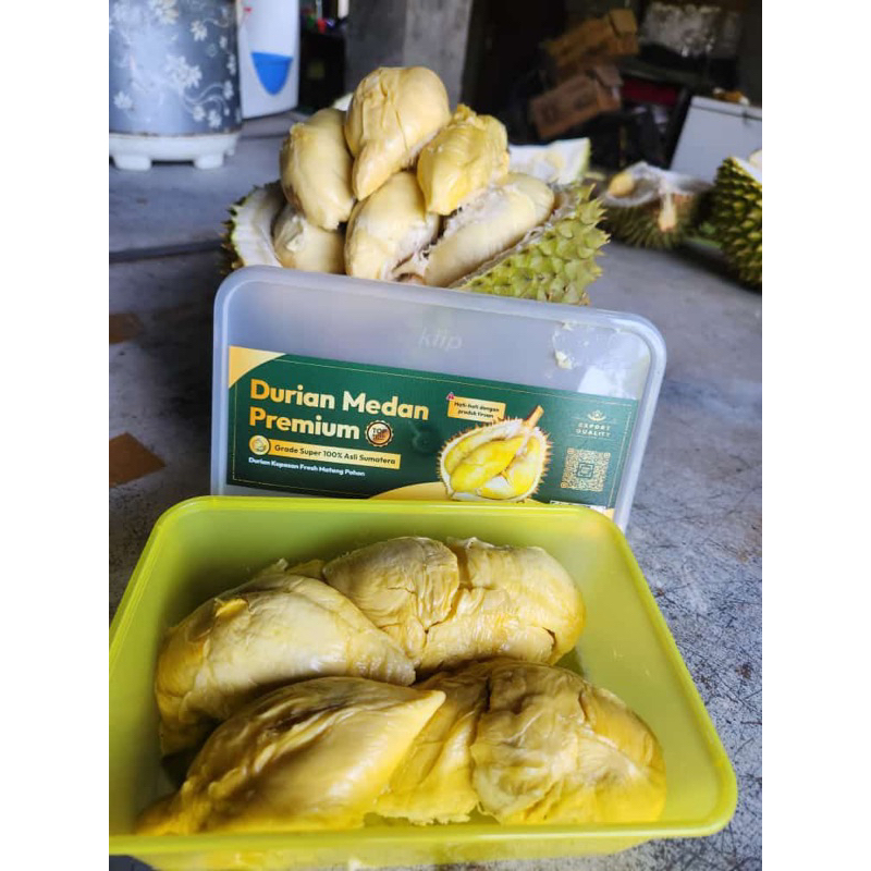 Jual Durian kupas medan 500 gram | Shopee Indonesia