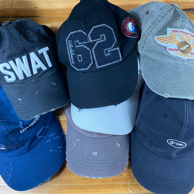 Jual Topi Thrifts thrifting second 2nd | Shopee Indonesia