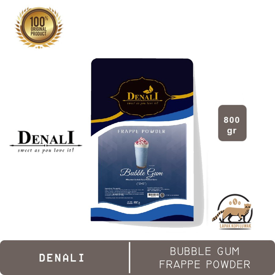 Jual Denali Powder All Variant - Red Velvet, Matcha, Cocoa Signature ...