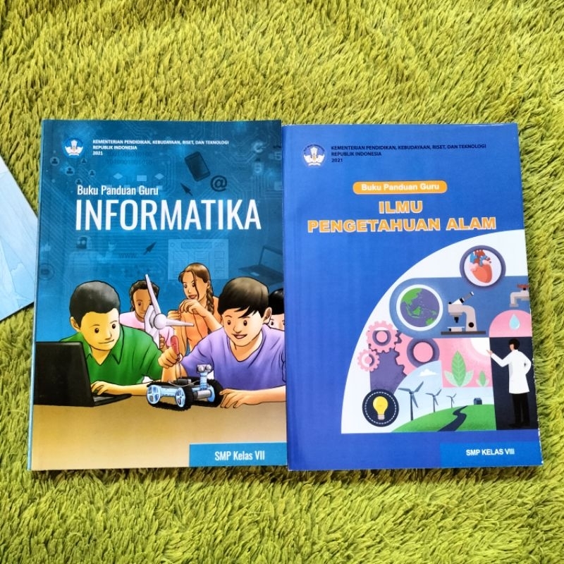 Jual ORIGINAL BUKU GURU KURIKULUM MERDEKA INFORMATIKA KELAS 7 IPA ILMU PENGETAHUAN ALAM KELAS 8 ...