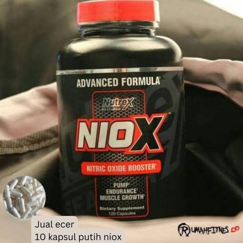 Jual NUTREX NIOX NITRIC OXIDE ECER 10 KAPSUL | Shopee Indonesia