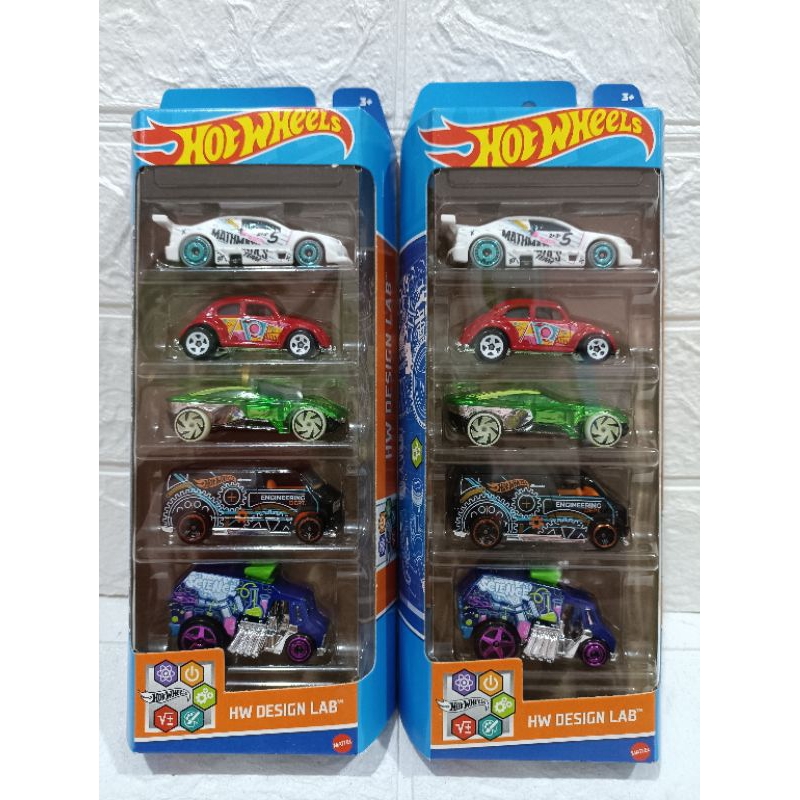 Jual HOT WHEELS ISI 5 HW DESIGN LAB / VOLKSWAGEN BEETLE / AMAZOOM ...