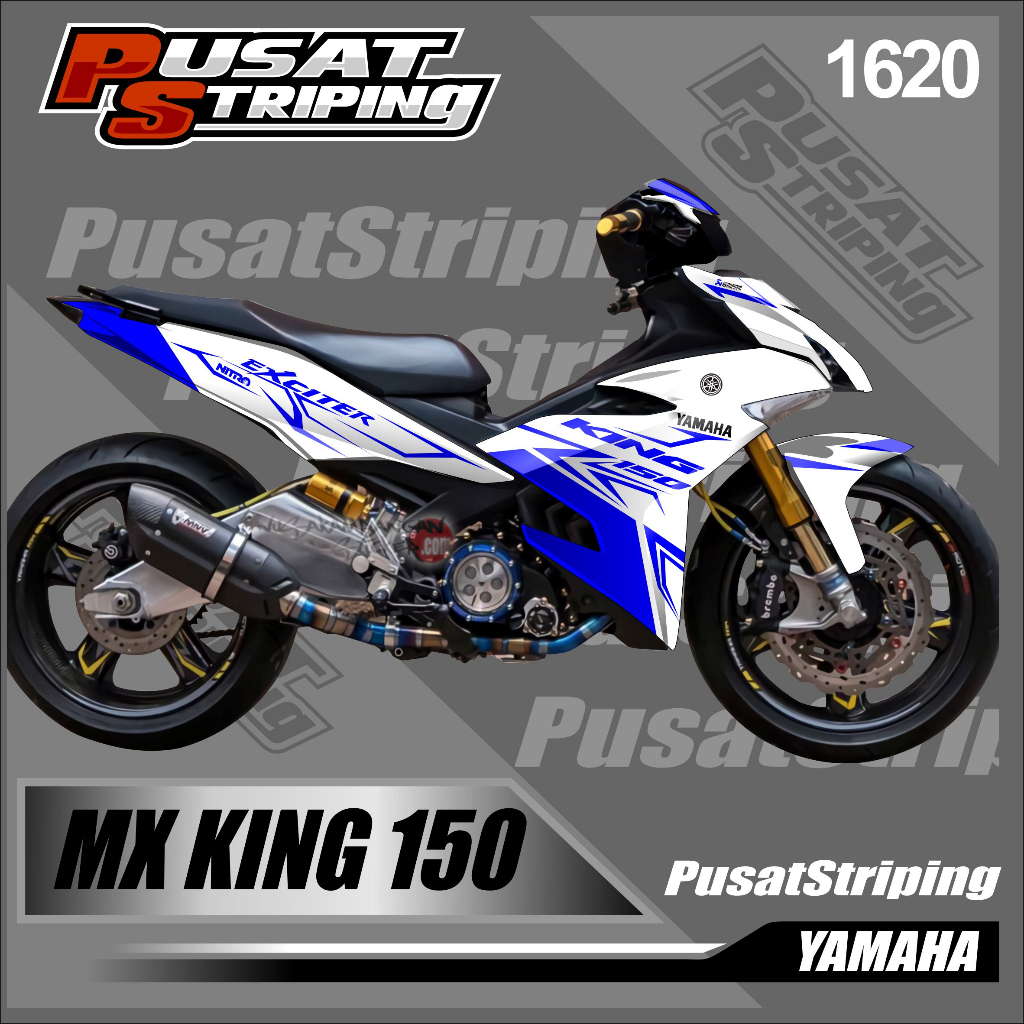 Jual Decal Sticker Fullbody Motor Yamaha Mx King 150 Desain Kombinasi ...