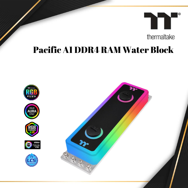 Jual Thermaltake Pacific Pacific A1 DDR4 RAM Water Block | RAM liquid ...