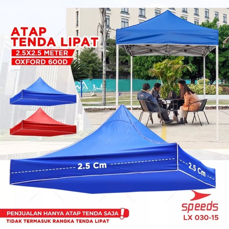 Jual Atap Tenda Lipat Speeds Berbagai Ukuran Bahan Oxford 600d | Shopee ...