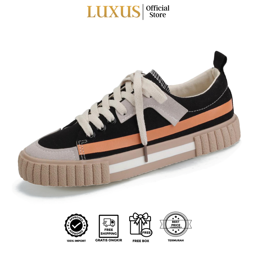 Jual Luxus Elisa Sepatu Kanvas Korean Import Wanita - Lx801 | Shopee Indonesia