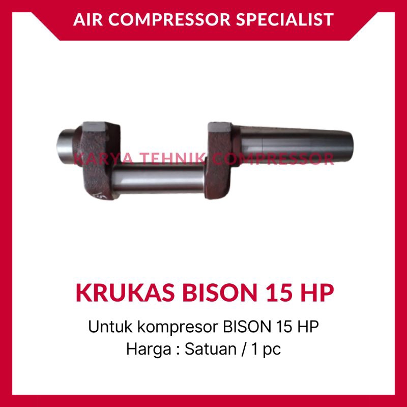 Jual Krukas Kruk As Crankshaft Kompresor Udara BISON 15 HP | Shopee ... Jual Krukas Kruk As Crankshaft Kompresor Udara BISON 15 HP | Shopee ...