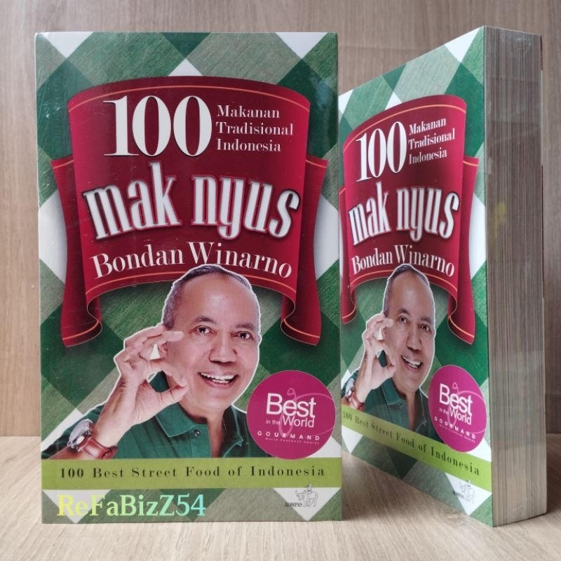 Jual 100 Maknyus Makanan Tradisional Indonesia Bondan Winarno | Shopee ...
