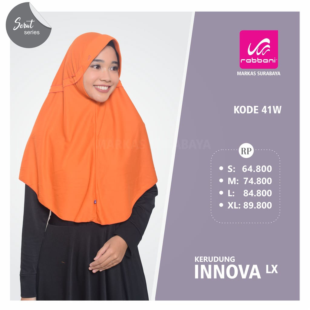 Jual KERUDUNG RABBANI SEKOLAH JILBAB RABBANI INSTAN INNOVA LX WARNA 2 (PITA TERTUTUP) | Shopee ...