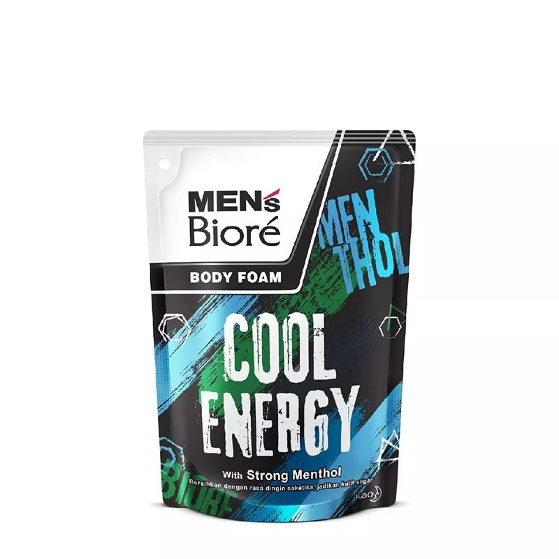 Jual men's biore body foam cool energy 450ml | Shopee Indonesia