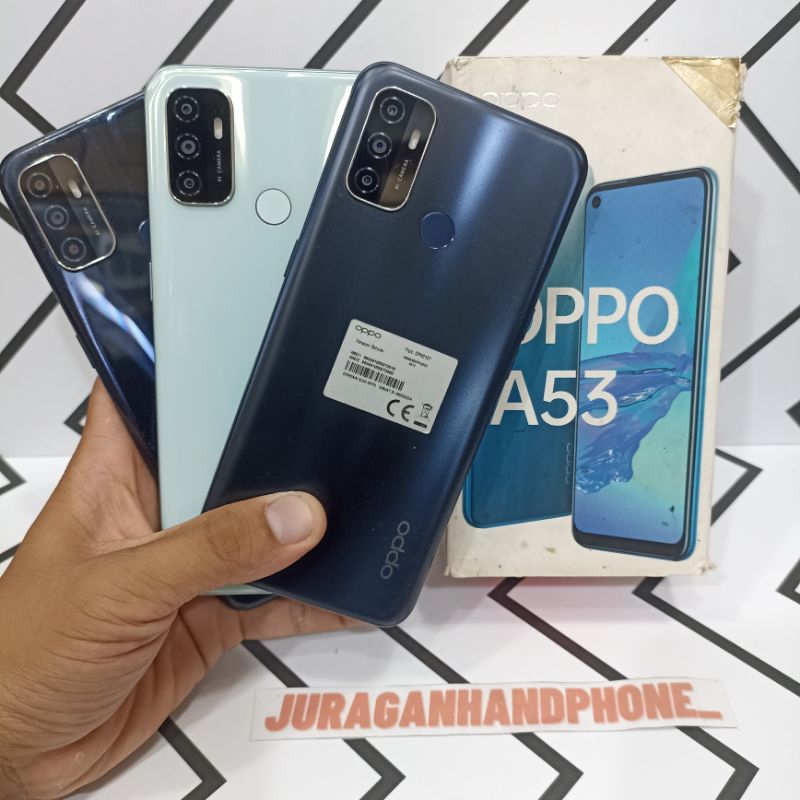 Jual Oppo A53 4/128GB + 4/64GB HP Second Seken Bekas Fullset | Shopee ...