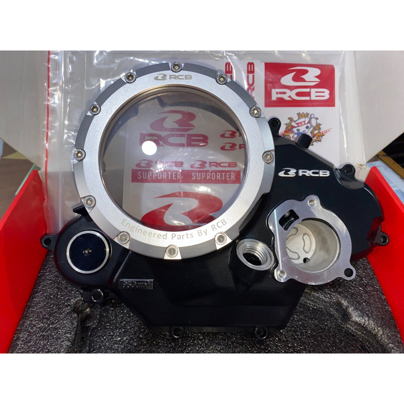 Jual Bak Kopling Engine Cover Transparan RCB Racing Boy MX King Sabre ...