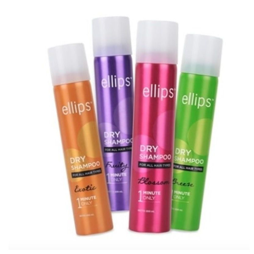 Jual ELLIPS Dry Shampoo 50ml 200ml Elips Dry Shampoo Mengurangi Minyak ...