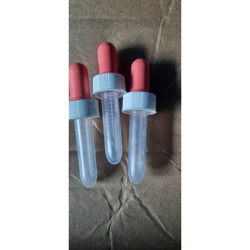 Jual Pipet Drop 1,6 ml + Tutup / Cover 0,4 - 1,6 ML Orange, Pipet Obat ...