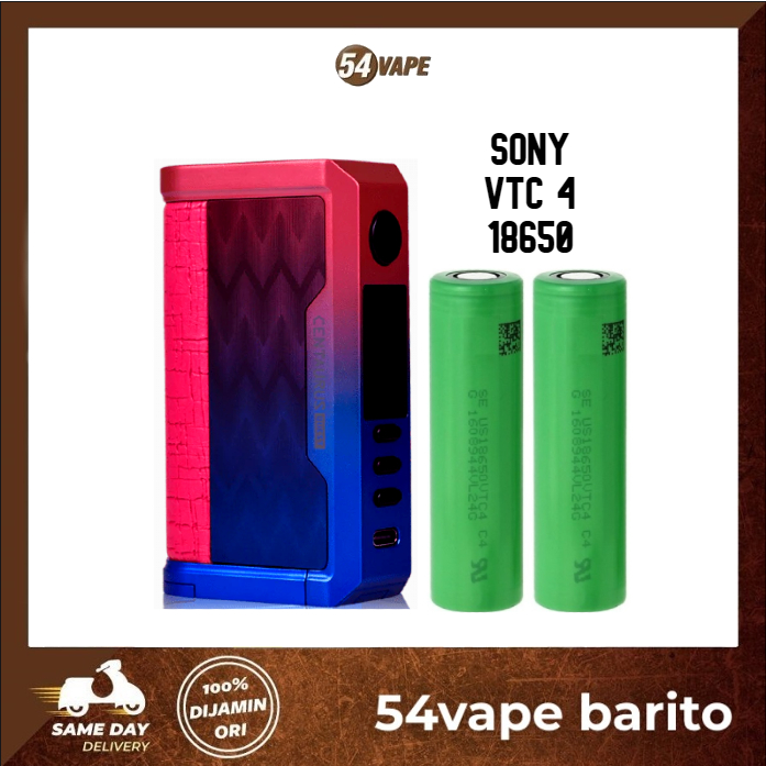 Jual Lost Vape Centaurus Q200 Mod Authentic + Battery Sony VTC 4 18650 ...