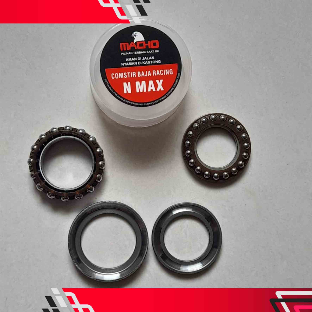 Jual Komstir / Comstir / Kones Ball Race Yamaha NMax / Xeon / Aerox / Lexi | Shopee Indonesia