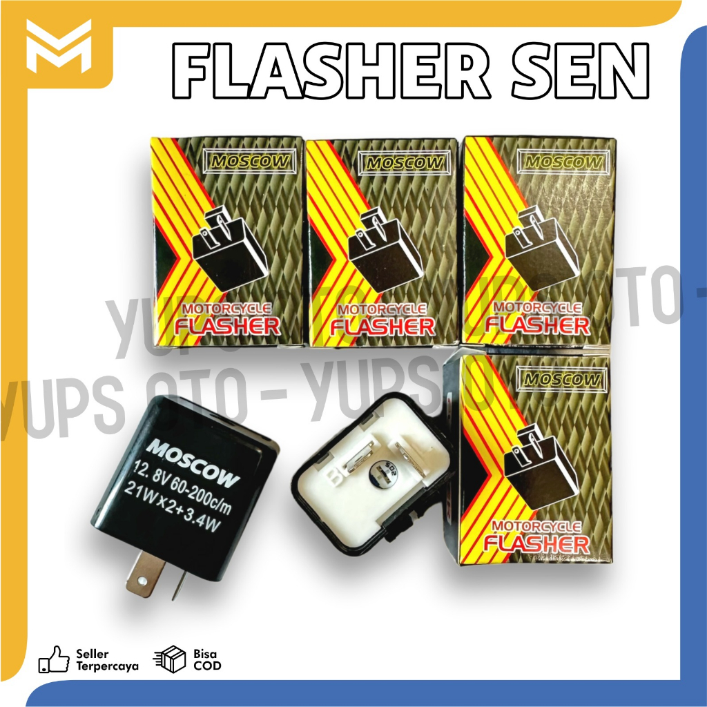 Jual FLASHER SEN FLASER SEIN CR 7 FLESER LED BISA DIATUR STEL KEDIP ...