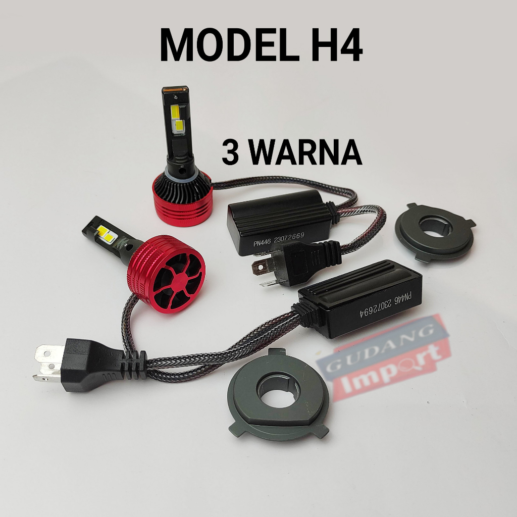 Jual LAMPU LED MOBIL 3 WARNA SUROW SRW50TC H4 H11 H1 HB3 HB4 9005 9006 H7 | Shopee Indonesia