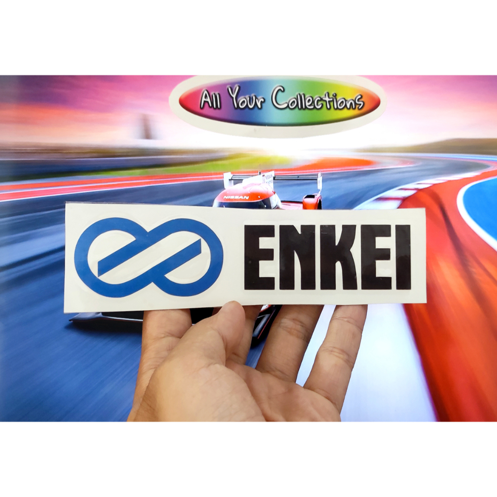 Jual STICKER LOGO ENKEI WHEELS STIKER VELG MASKING CUTTING | Shopee ...